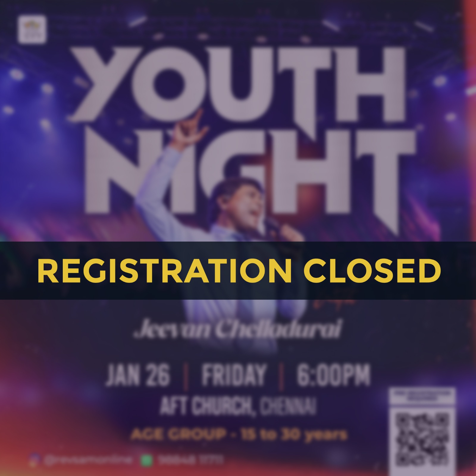 Youth | Apostolic Fellowship Tabernacle, Chennai